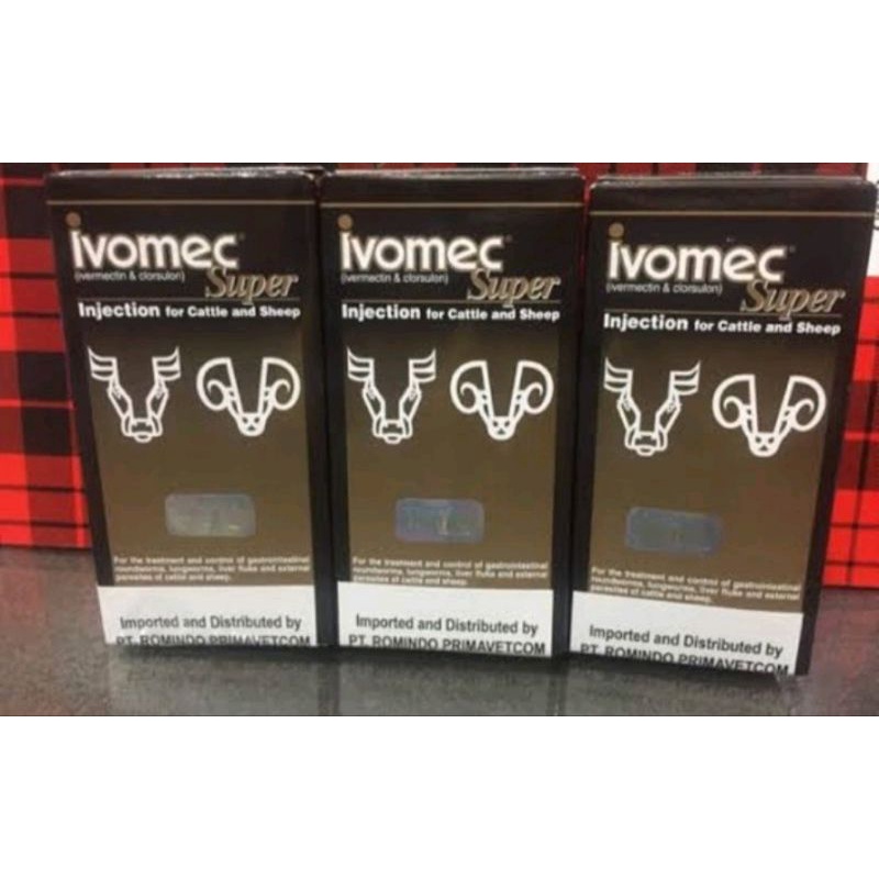 Jual IVOMEC SUPER Injection 50 ml original asli | Shopee Indonesia