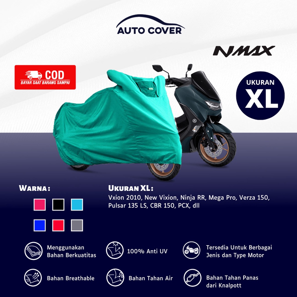 Jual Autocover Cover Sepeda Motor Yamaha NMAX Body Superior Semi ...