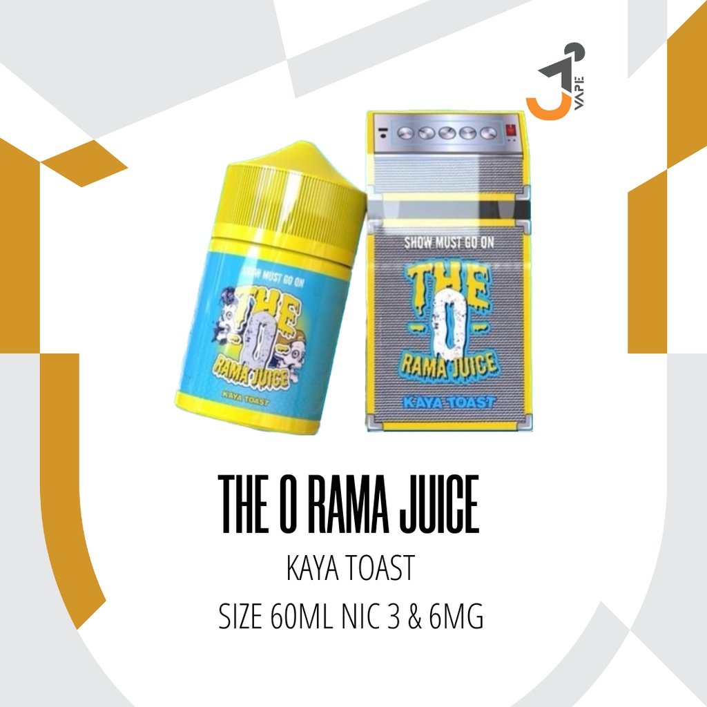 Jual THE O RAMA JUICE V1 KAYA TOAST 60ML BY PODA X FATRIIO E-LIQUID ...
