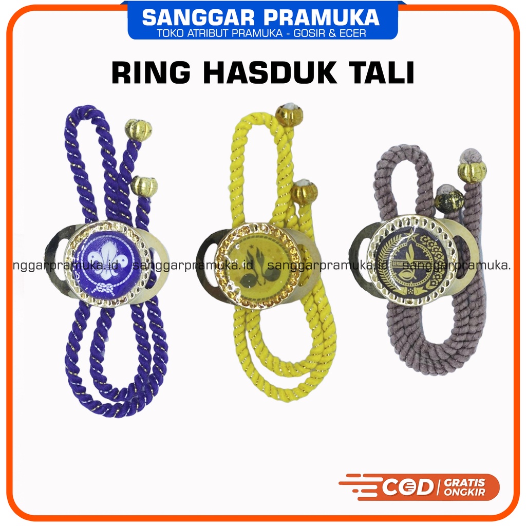 Jual Tali Hasduk / Ring Hasduk Tali / Ring Kacu Tali / Tali Kacu ...