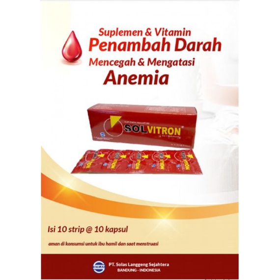 Jual solvitron kapsul | Shopee Indonesia