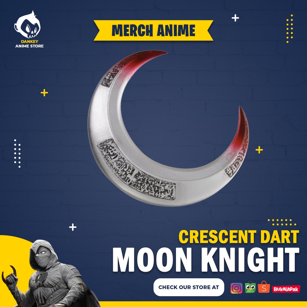 Jual Crescent Dart Moon Knight Senjata Moon Knight | Shopee Indonesia