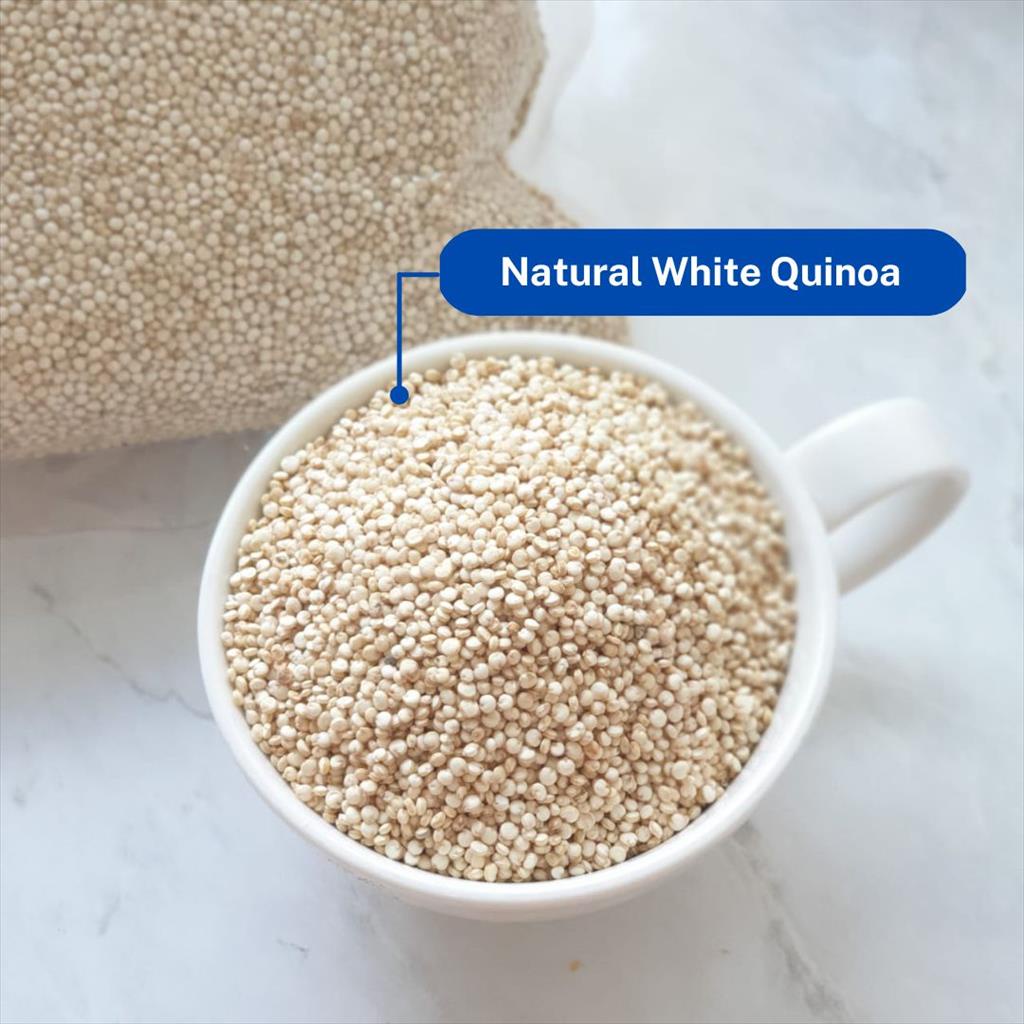 Jual White Quinoa Grain Natural 1 KG ( Quinoa Putih ) | Shopee Indonesia