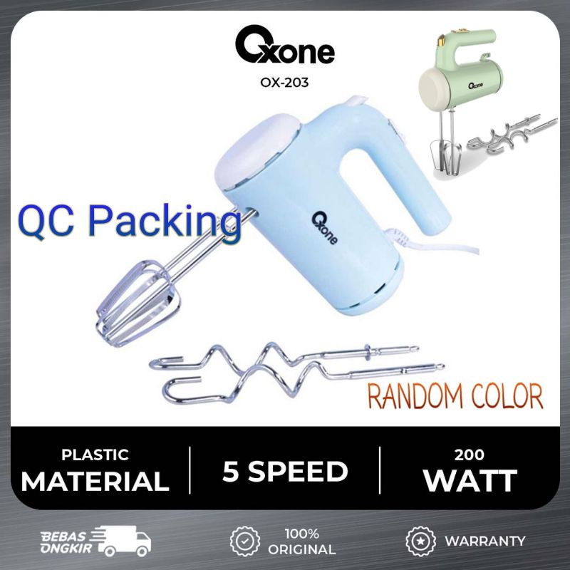 Jual Hand Mixer Oxone OX203PG Pengocok Telur dan Adonan Kue | Shopee ...