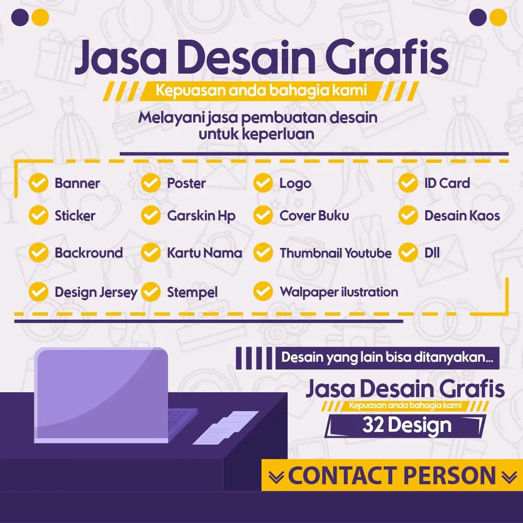 Jual Jasa Desain Baner , Logo, Spanduk, Cv, Makanan | Shopee Indonesia