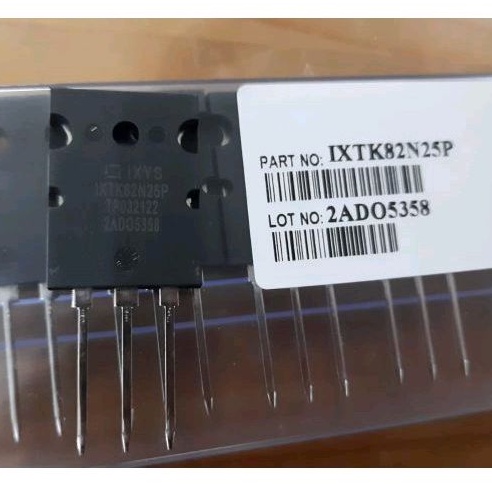 Jual TRANSISTOR MOSFET FET 82A 250V IXTK82N25P ORIGINAL IXYS | Shopee ...