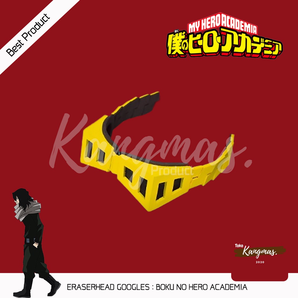 Jual eraser head goggles boku no hero academia / kacamata eraser head ...