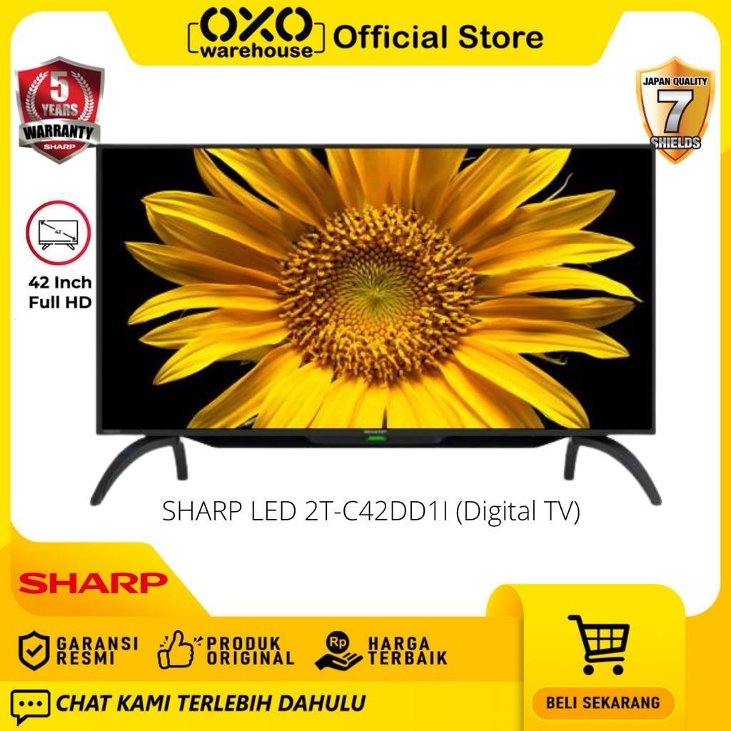 Harga LED Sharp 42 Inch 2T-C42DD1I Terbaru Agt 2024 |BigGo Indonesia