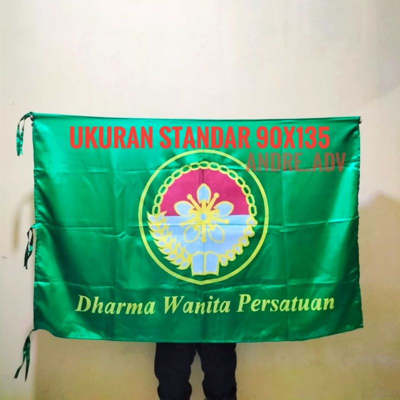 Jual bendera dharma wanita persatuan 90cmx135cm ready stock | Shopee ...