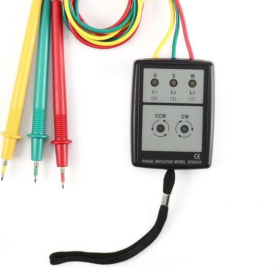 Jual Digital 3 Three Phase Indicator Rotation Sequence Meter Tester ...