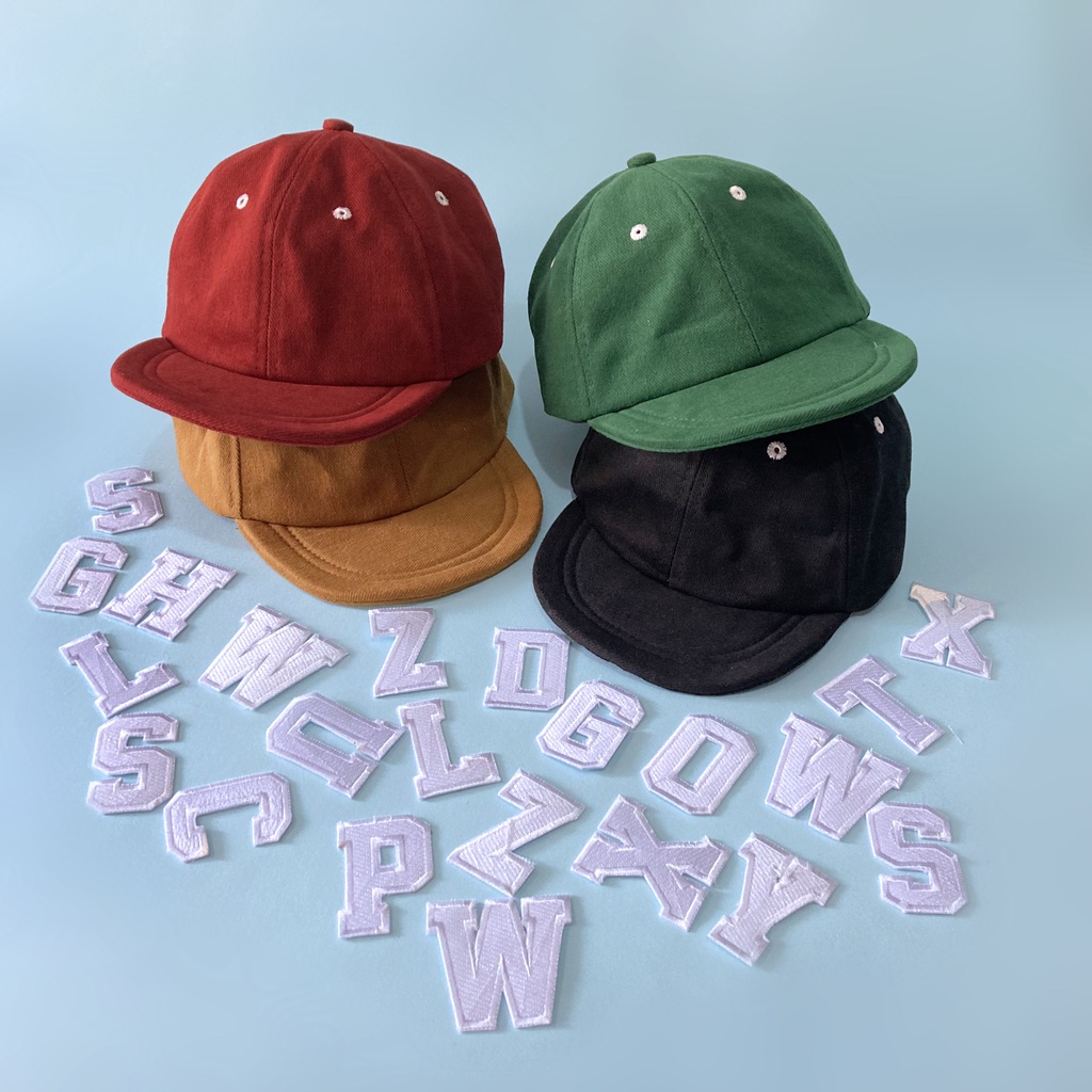 Jual TOPI BASEBALL ANAK CUSTOM ALPHABET | TOPI ANAK CUSTOM HURUF ...