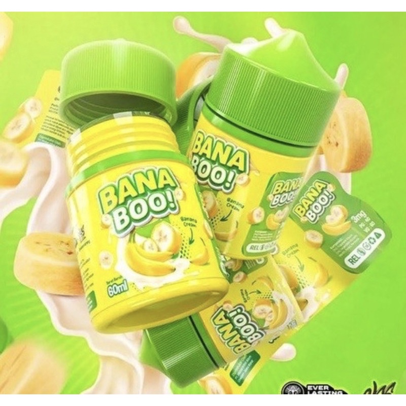 Jual BANANA BOO 60ML BANANA RAISIN CREAMY | Shopee Indonesia