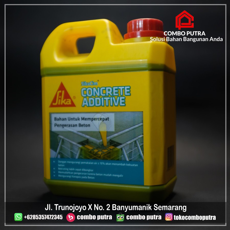 Jual Sika Sikacim Concrete Additive 900 ml | Shopee Indonesia