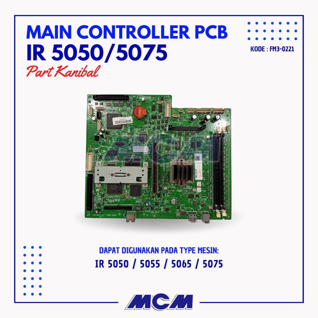 Jual MAIN CONTROLLER PCB ASSEMBLY MESIN FOTOCOPY CANON IR 5050 5075 ...