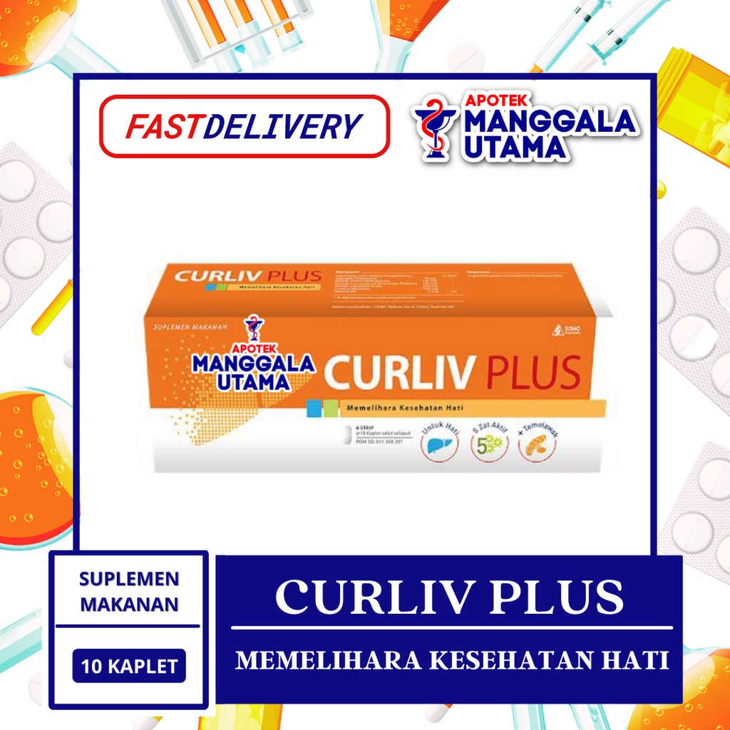 Jual CURLIV PLUS PER STRIP ISI 10 TABLET | Shopee Indonesia