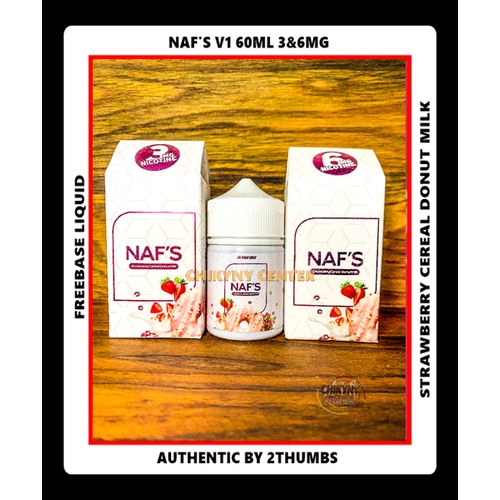Jual NAFS V1 STRAWBERRY CEREAL DONUT MILK 60ML AUTHENTIC BY 2THUMBS ...