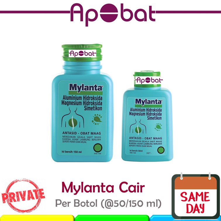 Jual - ApObat - Mylanta Cair 50 / 150 ml Sirup Maag Milanta Syrup ...