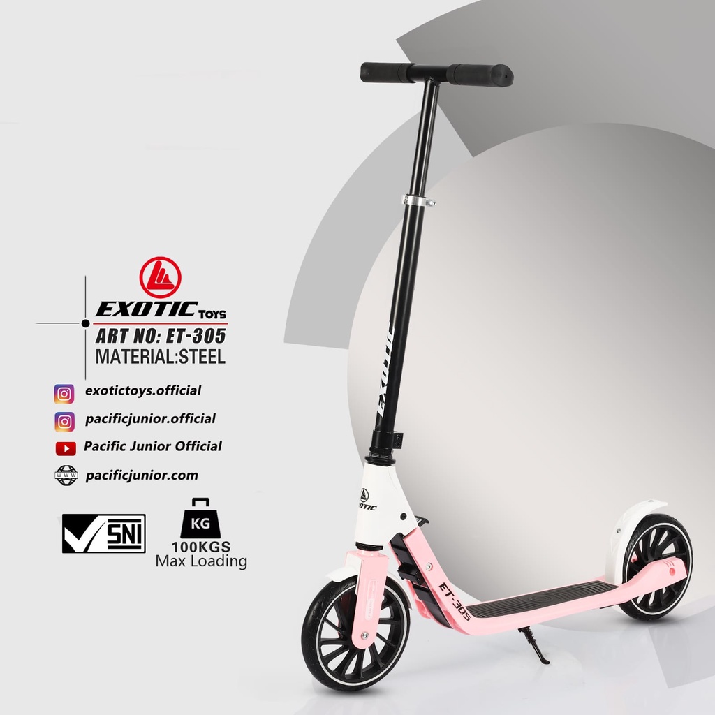 Jual SCOOTER SEKUTER SKUTER OTOPED ANAK DAN DEWASA HB-305 / HB305 / HB ...