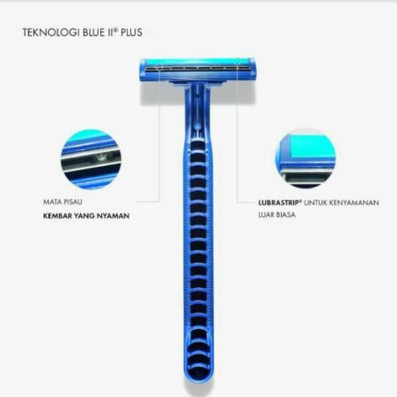 Jual Gillette Blue 2 Plus & Blue 2 Flexi | Shopee Indonesia