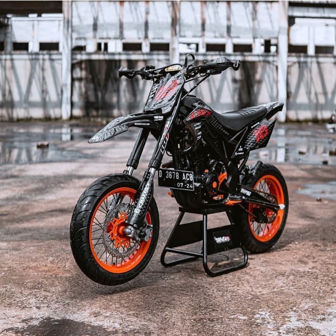 Jual Decal/Stiker crf 150L WR155/Gordon/ D'Tracker /KLX BF full body ...