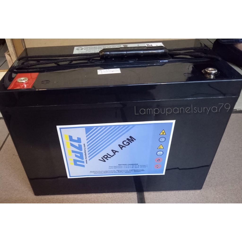 Jual Aki Haze Battery HAZE AGM 12V 100AH HZB12-100 100ah | Shopee Indonesia