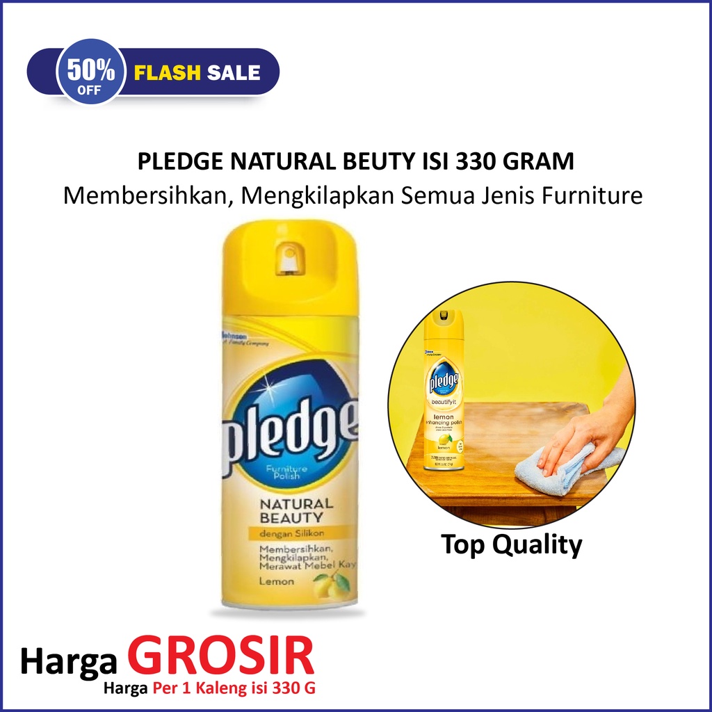 Jual PLEDGE AEROSOL LEMON PEMBERSIH PENGKILAP MEBEL KAYU KULIT ...