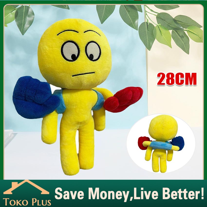 Jual Poppy Playtime 28CM Minions Player Yellow Plush Toy Huggy Wuggy ...