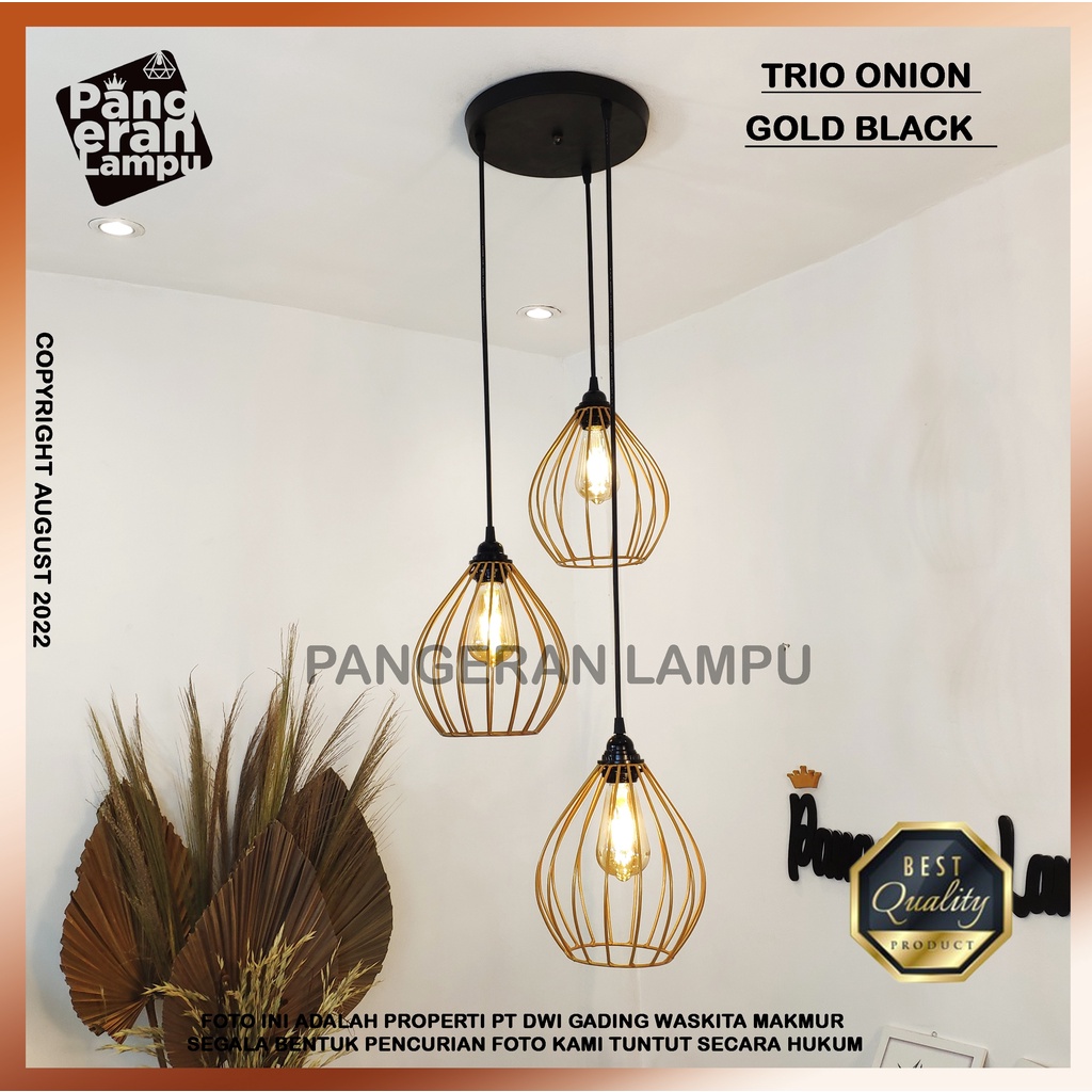 Jual Lampu Gantung / Lampu Hias / lampu Void Estetik industrial Modern ...