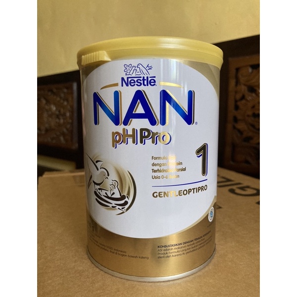 Jual NESTLE NAN pH Pro 1 Susu Formula 0-6 bulan Kaleng 400g | Shopee ...