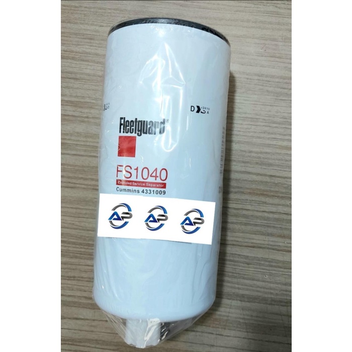Jual Fleetguard Fs1040 Fs 1040 Fs-1040 Fuel Filter - Cummins 4331009 ...