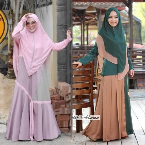Jual Motif Hawa Original Sale Gamis Muslim Dress Premium | Shopee Indonesia