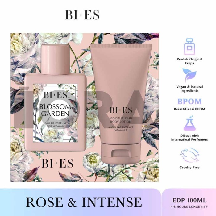 Jual BIES BI ES Blossom Garden EDP - Parfum Original GIFT SET | Shopee ...