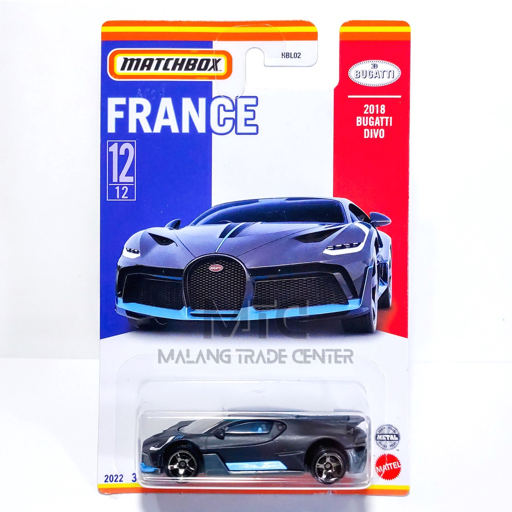 Jual Matchbox 2018 Bugatti Divo | Shopee Indonesia