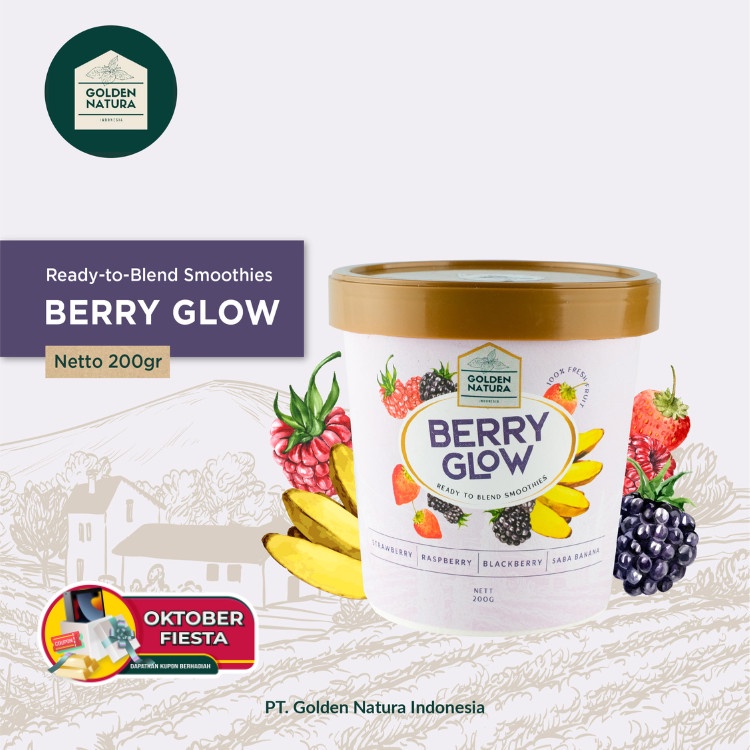 Jual Berry Glow Smoothies 200 gr | Shopee Indonesia