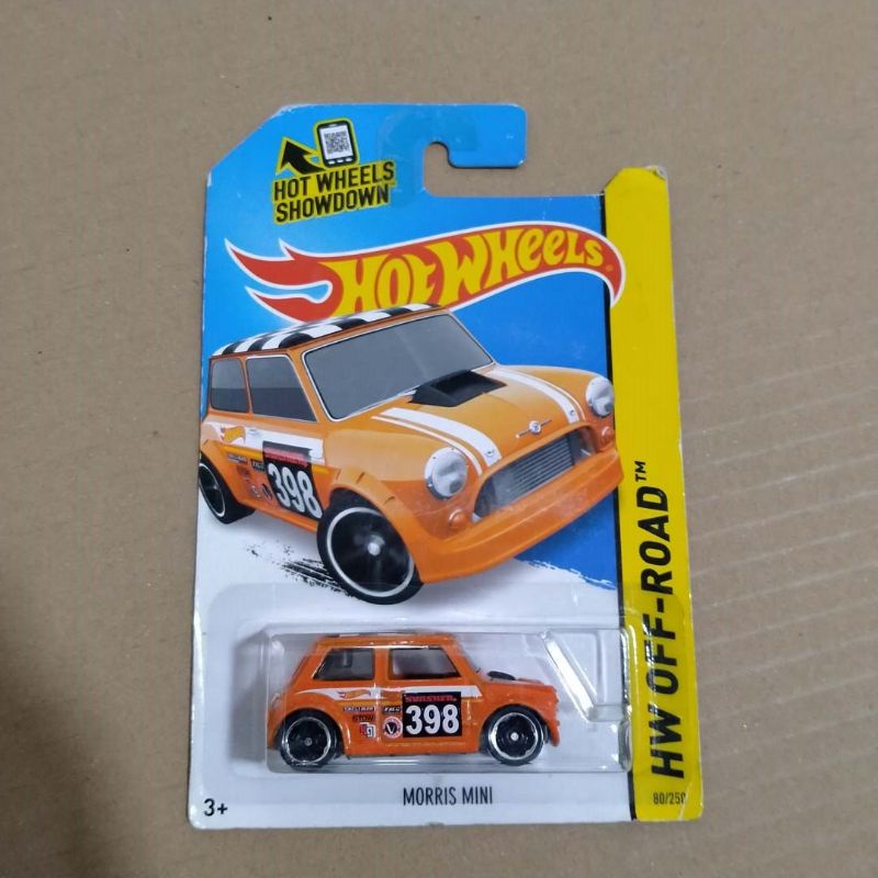 Jual hotwheels Morris mini Oren nt mint | Shopee Indonesia