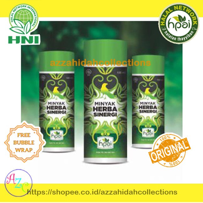 Jual MINYAK HERBA SINERGI - MHS - HNI HPAI KH-azc0 | Shopee Indonesia