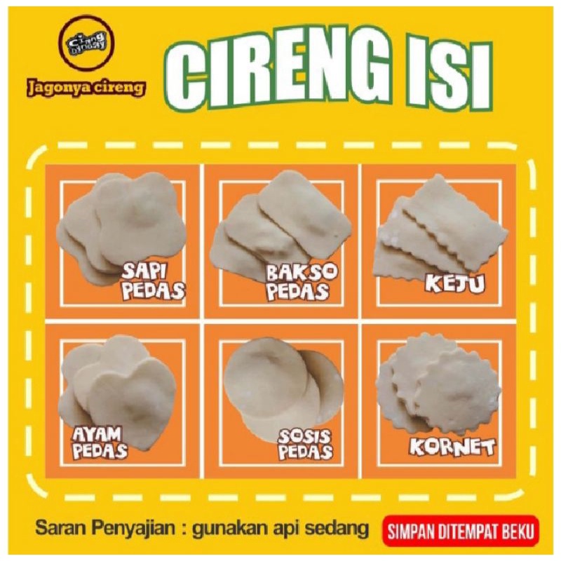 Jual CIRENG ISI PEDAS BANYAK VARIAN RASA | Shopee Indonesia