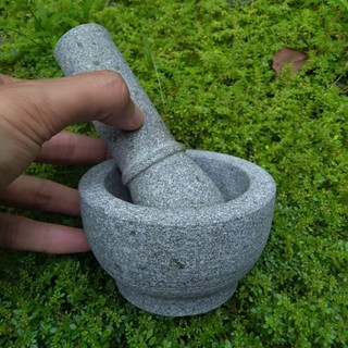 Jual Lumpang alu batu kali natural stone mortar pestle tumbukan andesit ...
