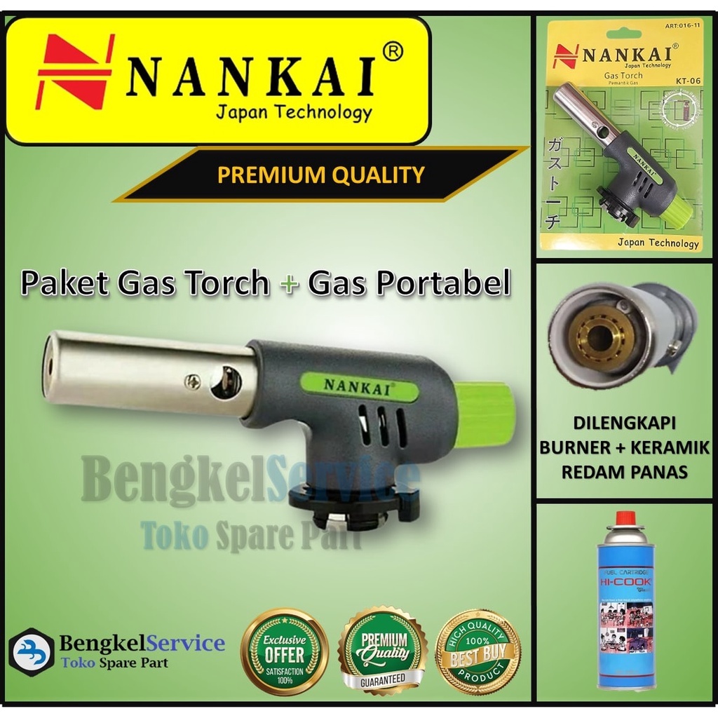 Jual Gas torch gas flame gun NANKAI PAKET blow torch gas portabel gas ...