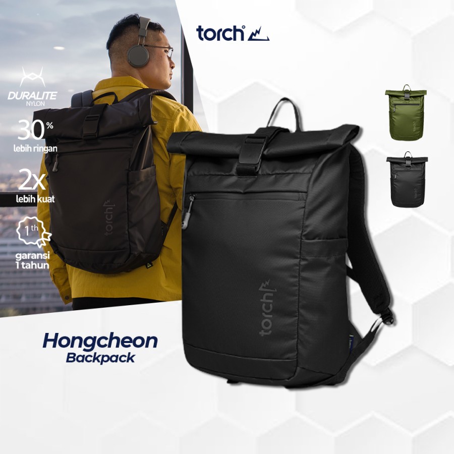 Jual TORCH Backpack - Tas Ransel Hongcheon 22 Liter | Shopee Indonesia