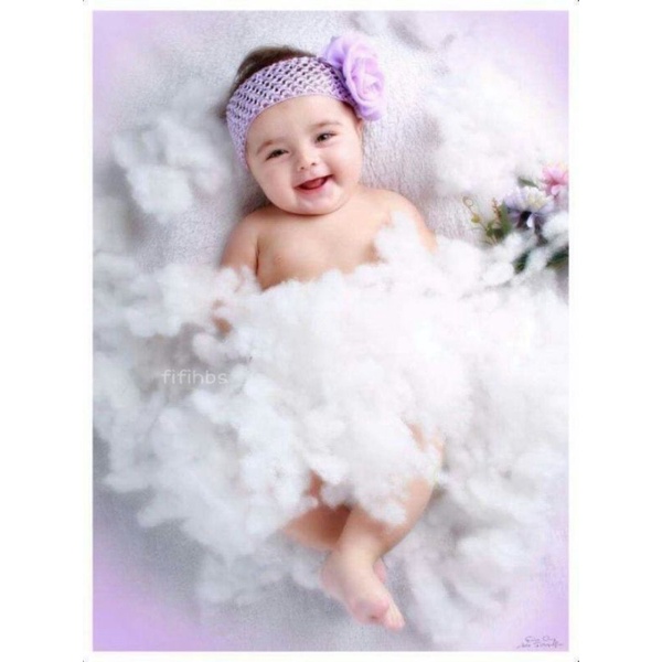 Jual Properti foto AWAN / AIR / BUSA BUSA untuk keperluan newborn props ...