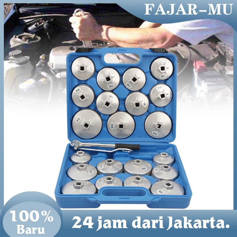 Jual 1set Kunci Pas Pembuka Filter Oli Bentuk Cup Kunci Filter Oli ...