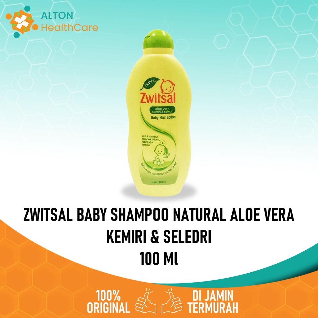 Jual Zwitsal Hair Lotion Aloe Vera Kemiri Seledri 100 Ml - Pelebat ...