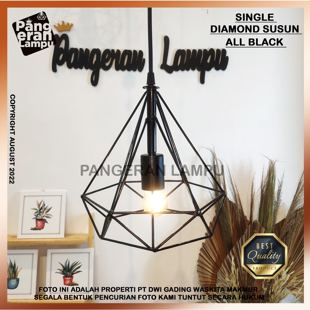 Jual Lampu Gantung / Lampu Hias / lampu Void Estetik industrial Modern ...