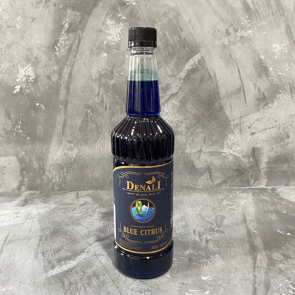 Jual Denali Syrup Blue Citrus 750ml - Sirup Rasa Blue Curacao | Shopee ...