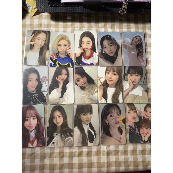 Jual photocard pc izone iz*one coloriz color*iz le sserafim lesserafim ive wonyoung leeseo gaeul ...