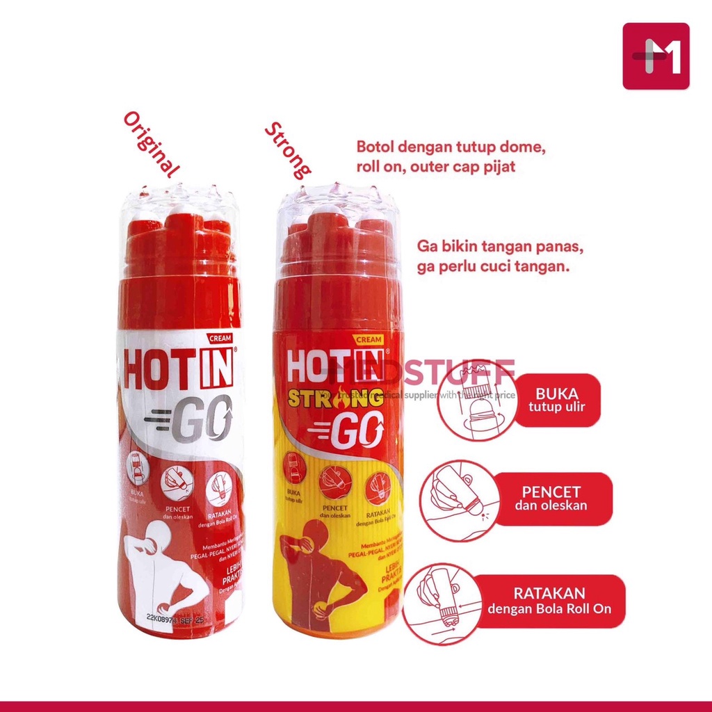 Jual Hotin GO 100gr Hot In Cream Krim Pereda Nyeri Sendi | Shopee Indonesia