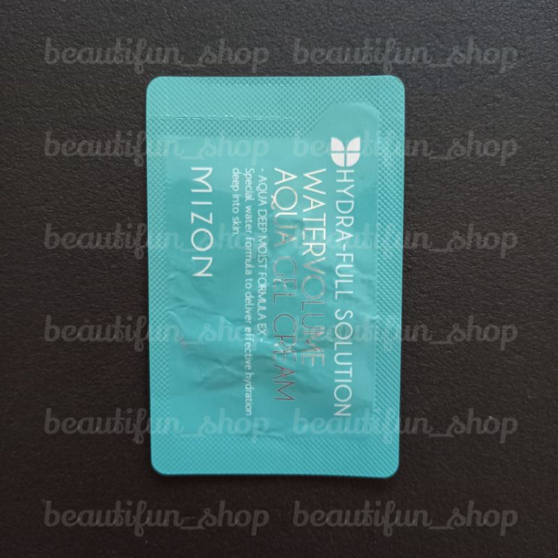 Jual Mizon hydra full solution water volume aqua gel cream SAMPLE ...