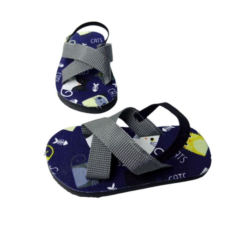 Jual sepatu sandal balita anak usia 1-2 tahun motif Meow | Shopee Indonesia