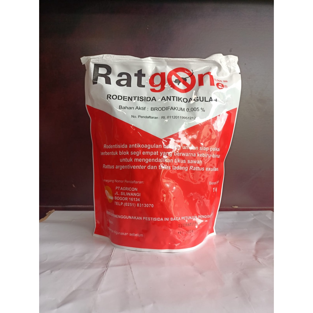 Jual RACUN TIKUS RATGONE 0,005BB 1KG | Shopee Indonesia